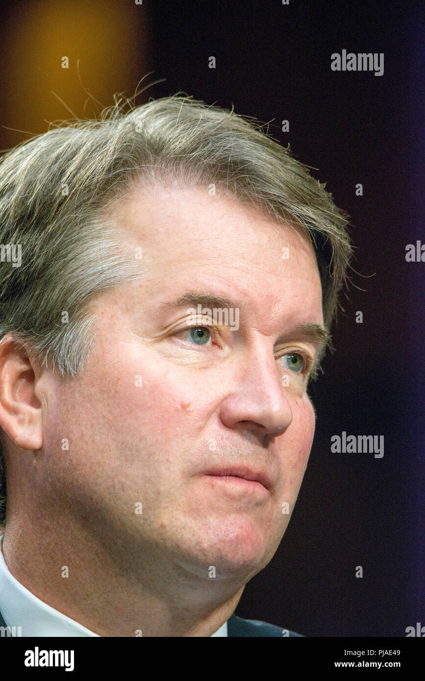 Washington DC, USA. September 5,2018, USA: Judge Brett Kavanaugh ...