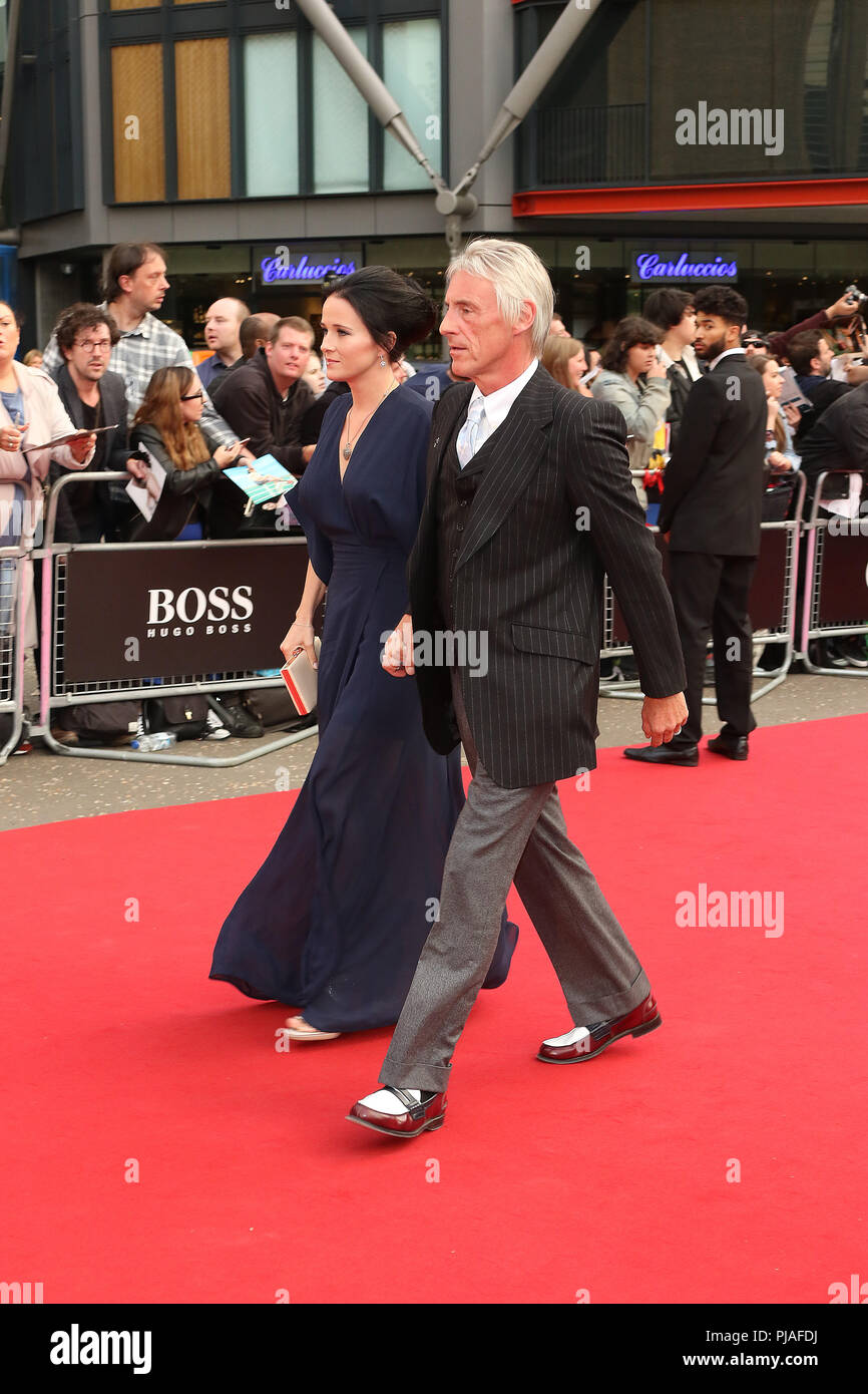 London, UK. 5th September, 2018. Paul Weller, Hannah Andrews, GQ Men Of ...