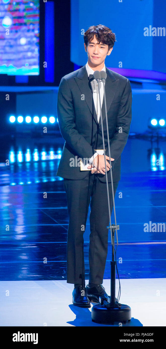 Jasper Liu, Sep 3, 2018 : Taiwanese actor Jasper Liu at the Seoul ...