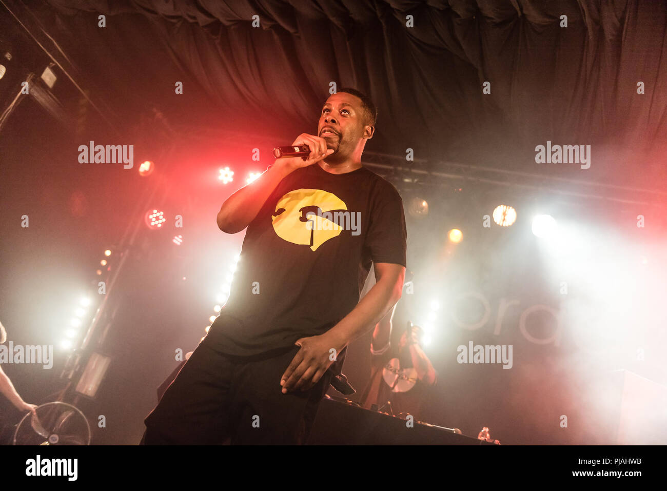 Brighton, UK. 5th September, 2018. GZA, The Genius, Wu-Tang Clan ...