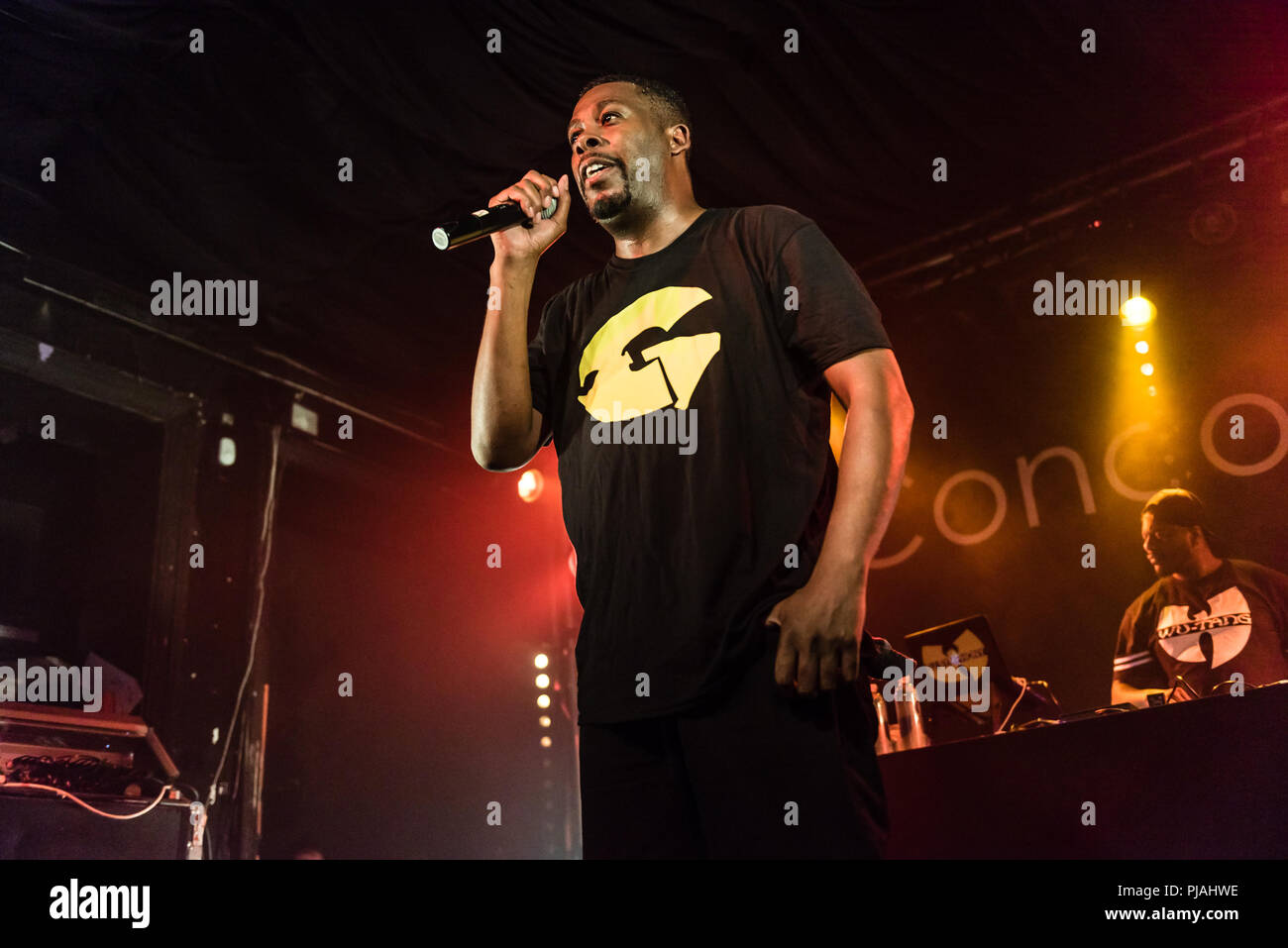 Brighton, UK. 5th September, 2018. GZA, The Genius, Wu-Tang Clan ...