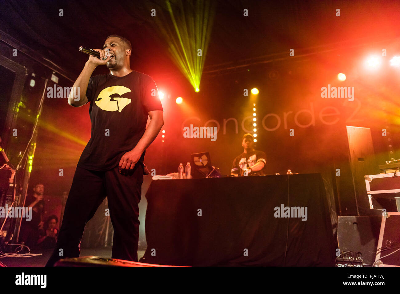 Brighton, UK. 5th September, 2018. GZA, The Genius, Wu-Tang Clan ...