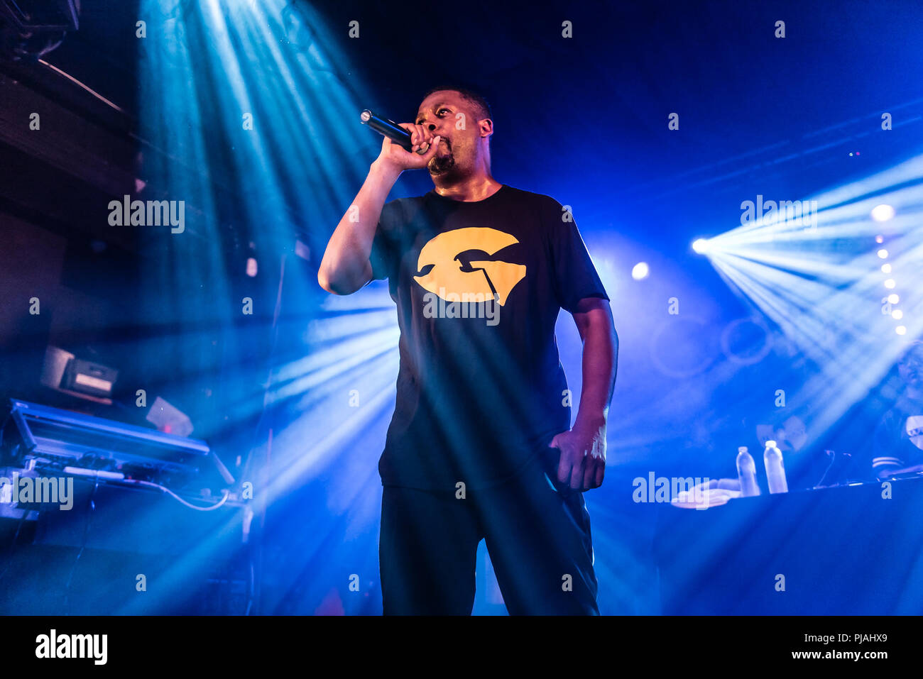 Brighton, UK. 5th September, 2018. GZA, The Genius, Wu-Tang Clan ...