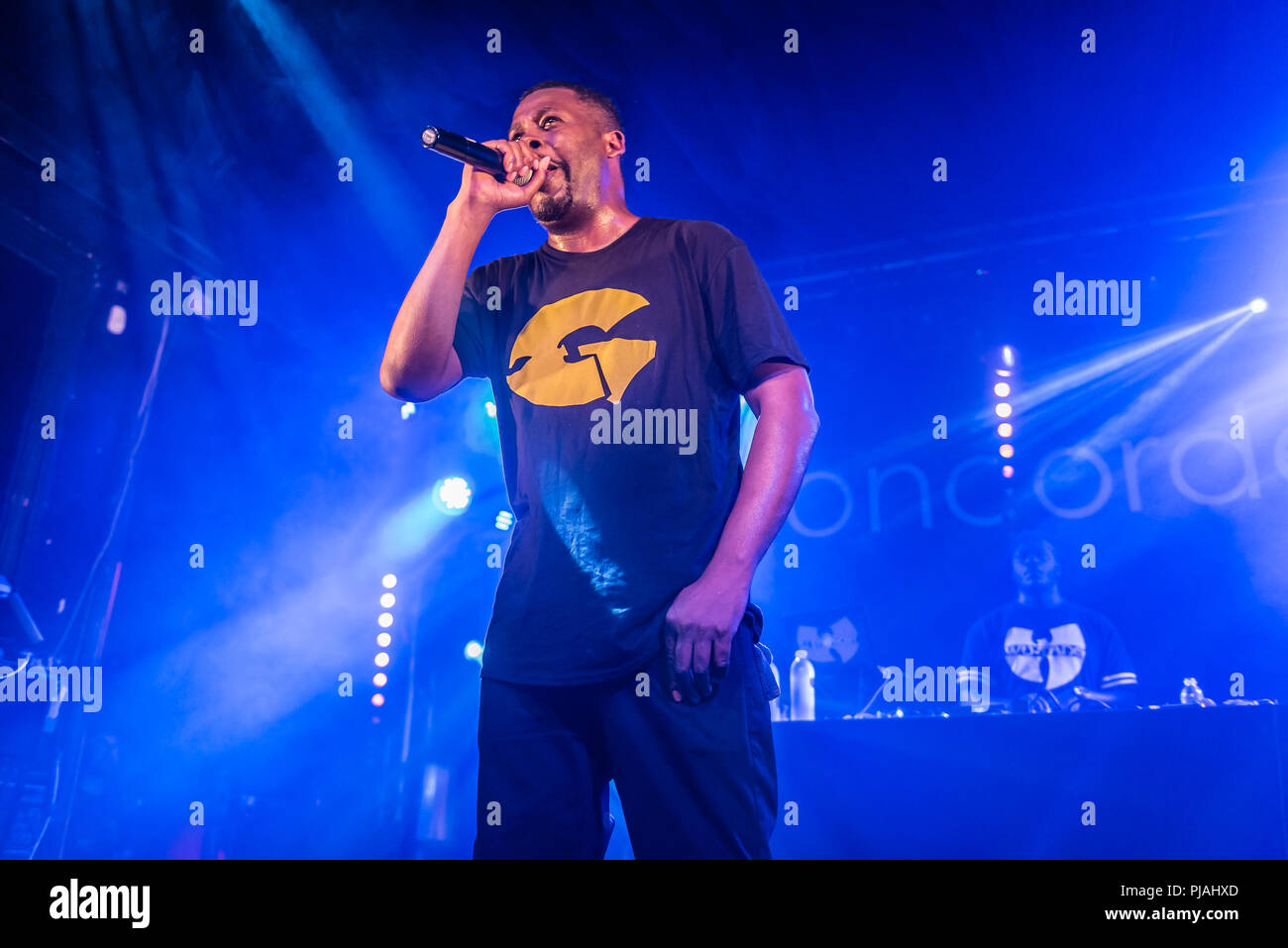Brighton, UK. 5th September, 2018. GZA, The Genius, Wu-Tang Clan ...