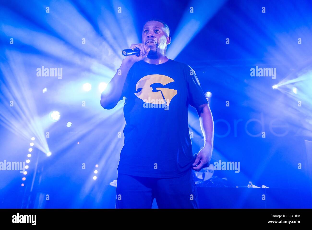 Brighton, UK. 5th September, 2018. GZA, The Genius, Wu-Tang Clan ...