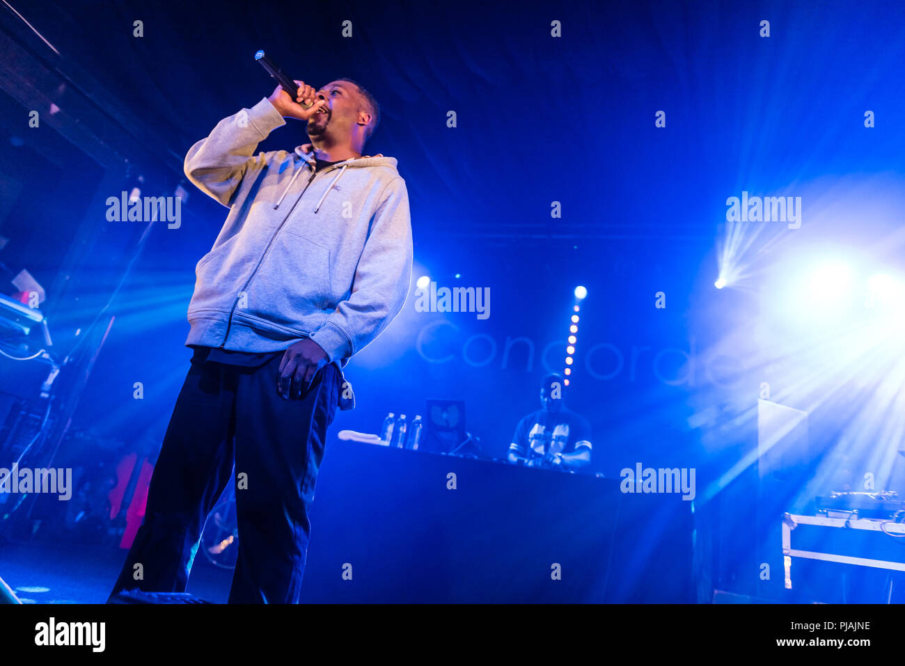 Brighton, UK. 5th September 2018. GZA, The Genius, Wu-Tang Clan perform ...