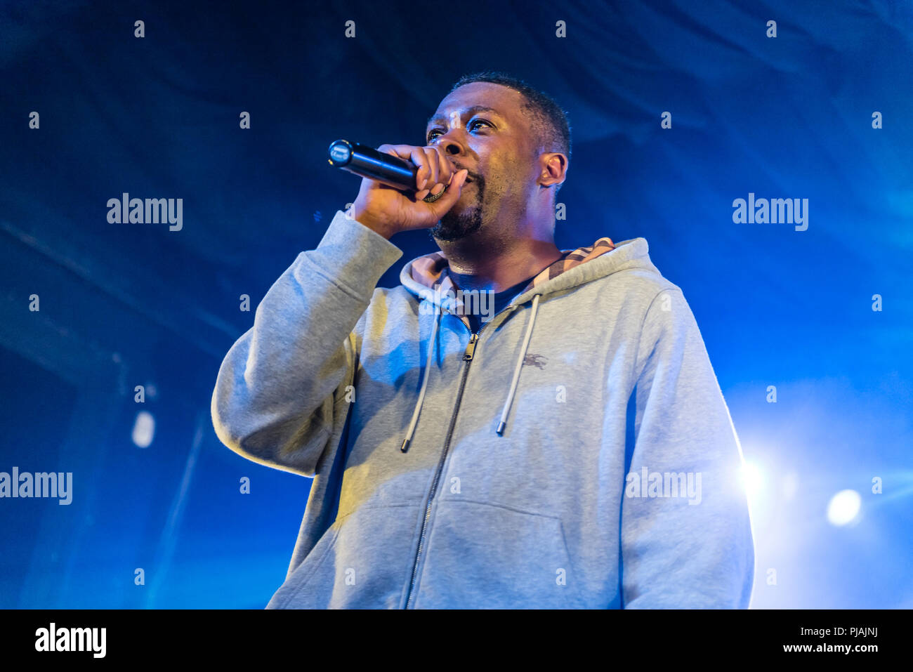 Brighton, UK. 5th September 2018. GZA, The Genius, Wu-Tang Clan perform ...