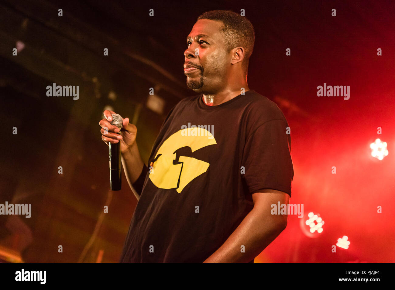 Brighton, UK. 5th September 2018. GZA, The Genius, Wu-Tang Clan perform ...