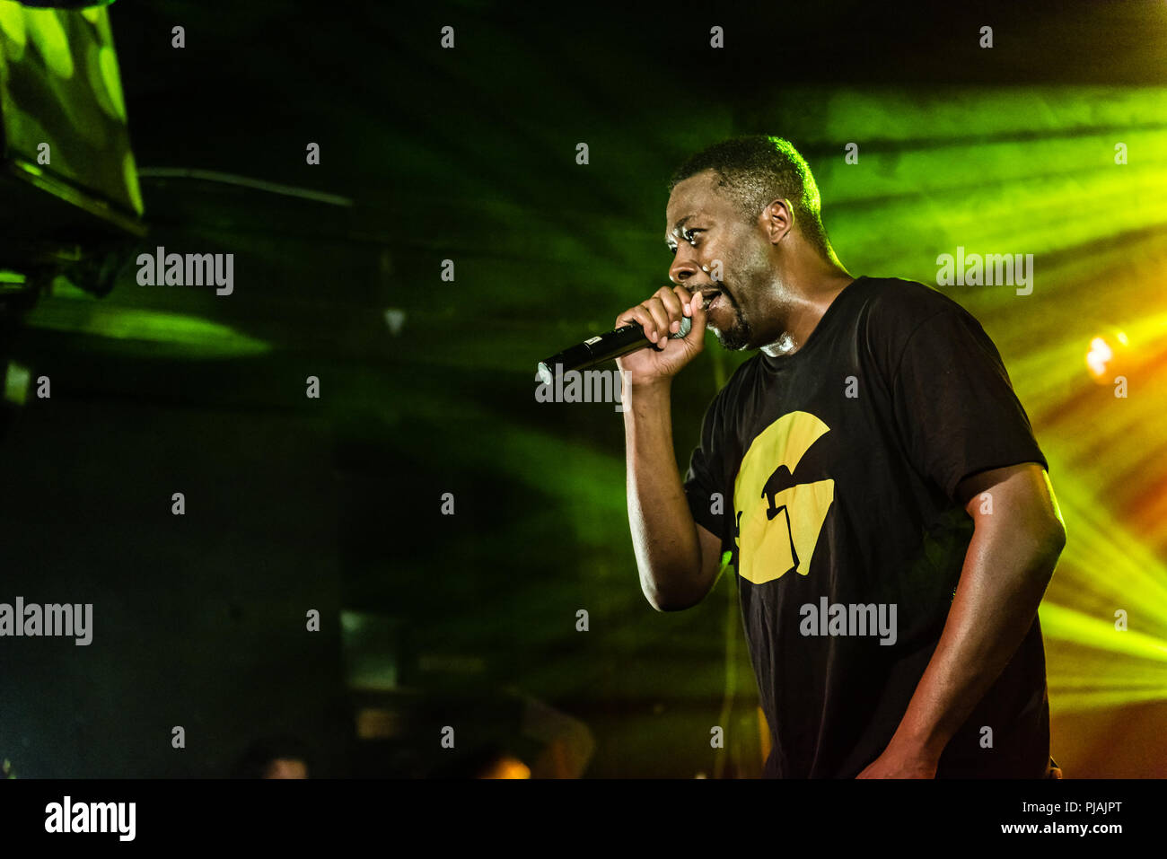 Brighton, UK. 5th September 2018. GZA, The Genius, Wu-Tang Clan perform ...