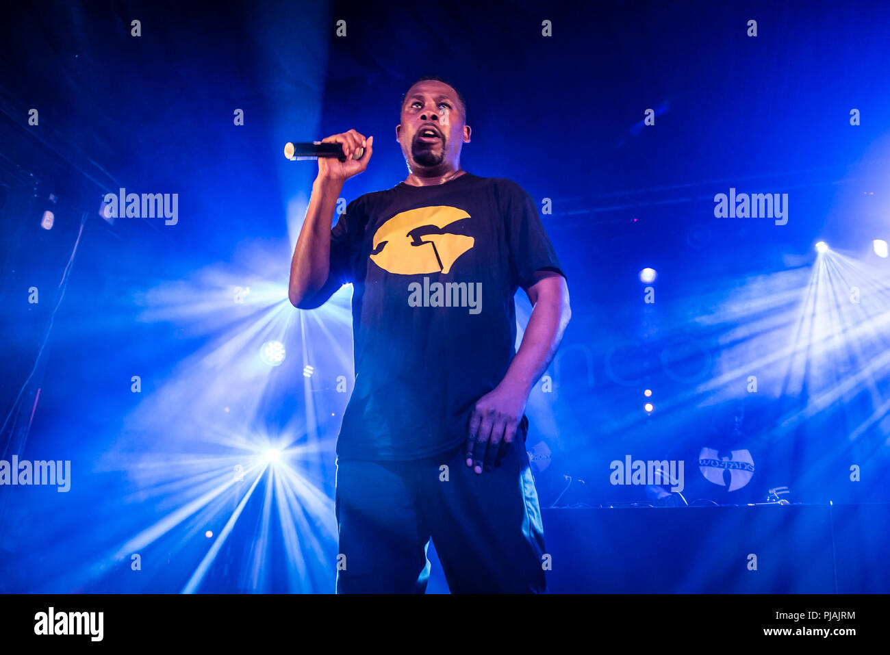 Brighton, UK. 5th September 2018. GZA, The Genius, Wu-Tang Clan perform ...
