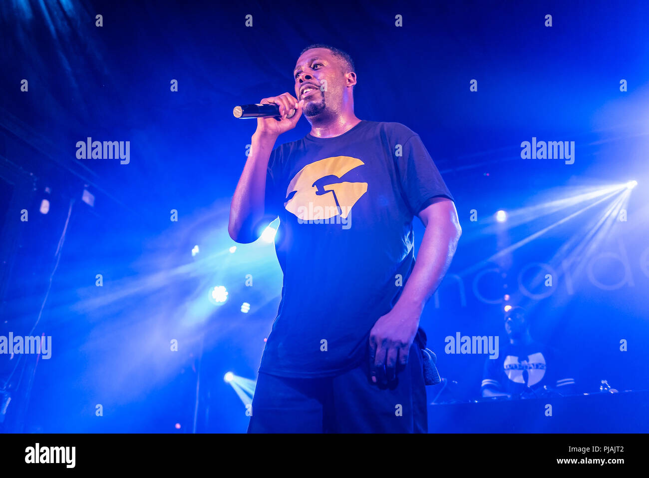 Brighton, UK. 5th September 2018. GZA, The Genius, Wu-Tang Clan perform ...