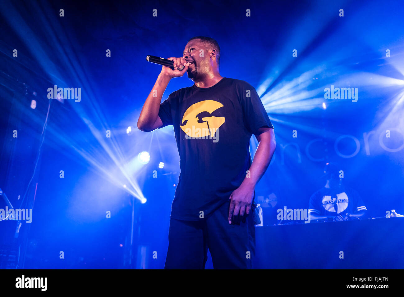 Brighton, UK. 5th September 2018. GZA, The Genius, Wu-Tang Clan perform ...