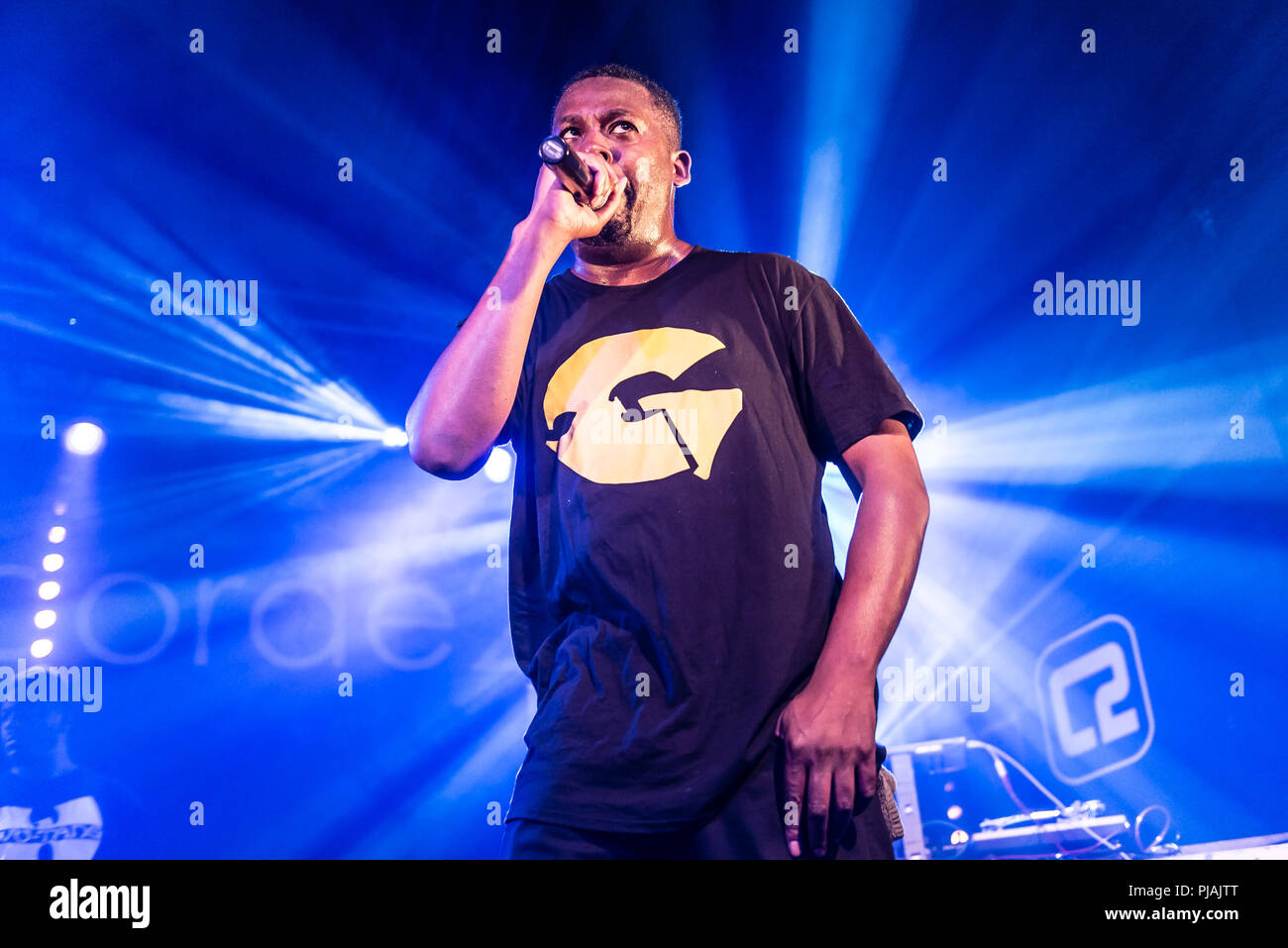 Brighton, UK. 5th September 2018. GZA, The Genius, Wu-Tang Clan perform ...