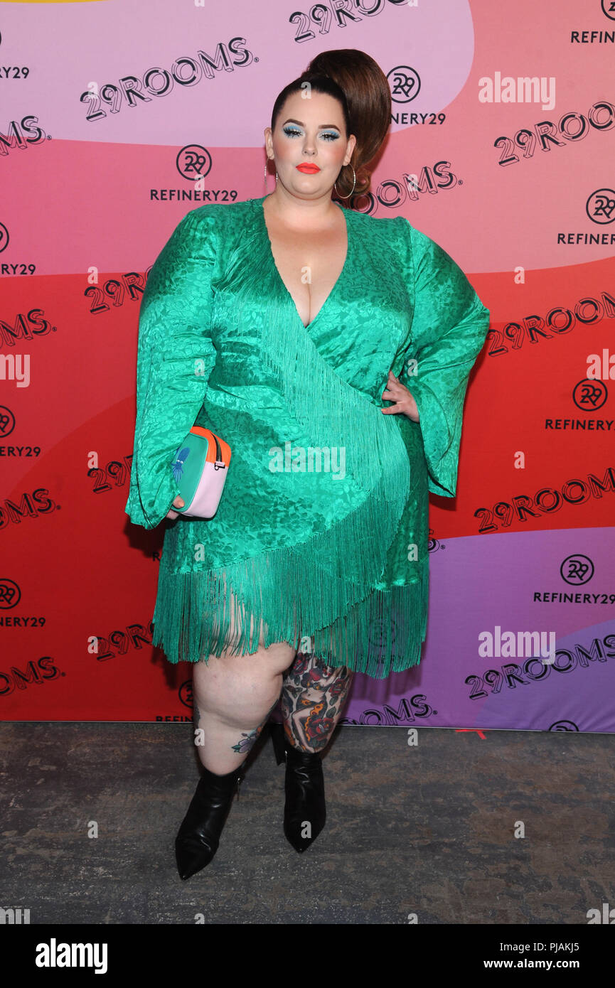 New York, NY, USA. 5th Sep, 2018. Tess Holliday at Refinery29's ...