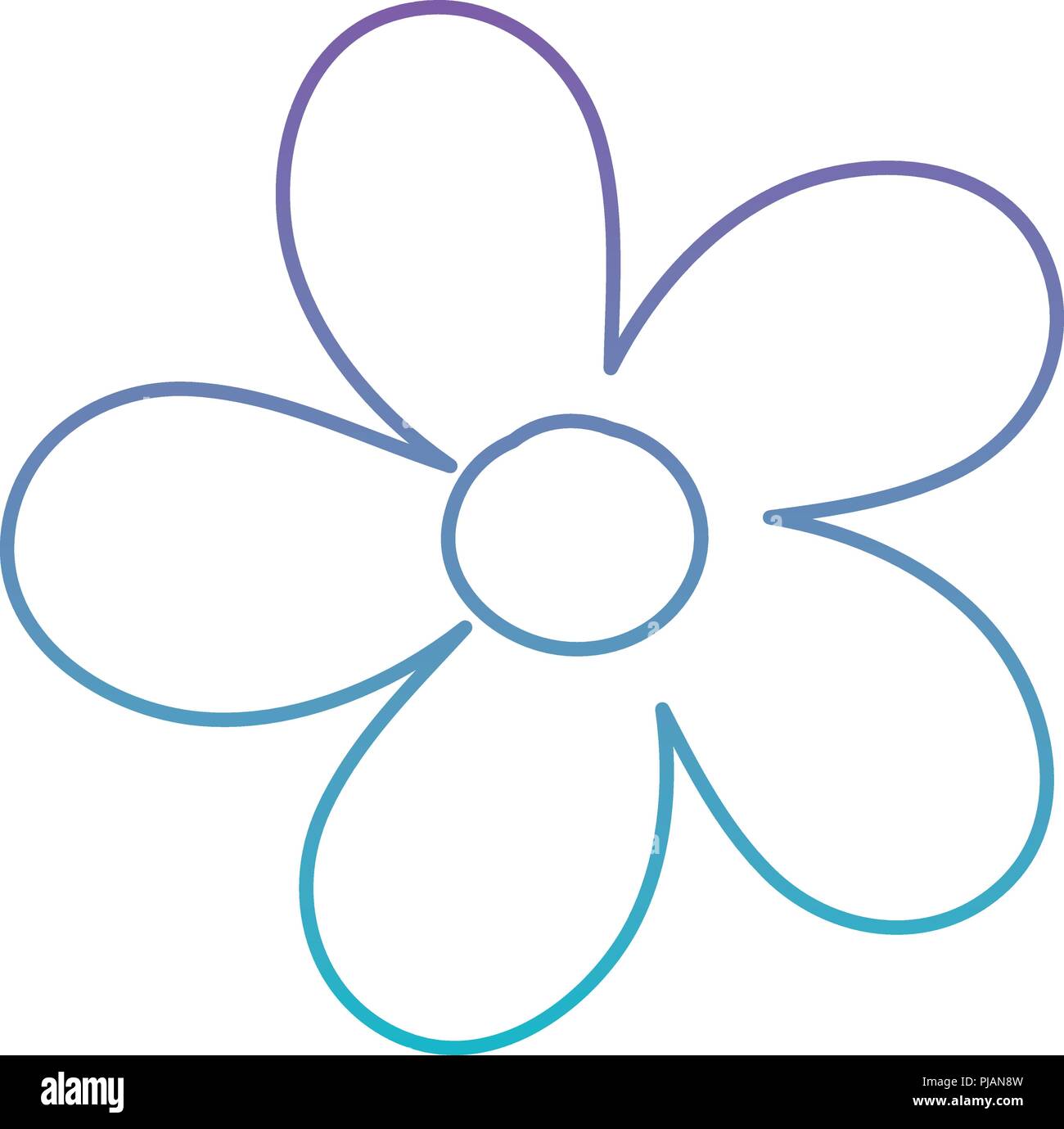 beautiful flower garden icon Stock Vector Image & Art - Alamy