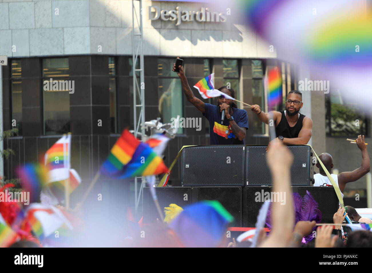 Quebec,Canada, Montreal, Pride Parade Stock Photo - Alamy