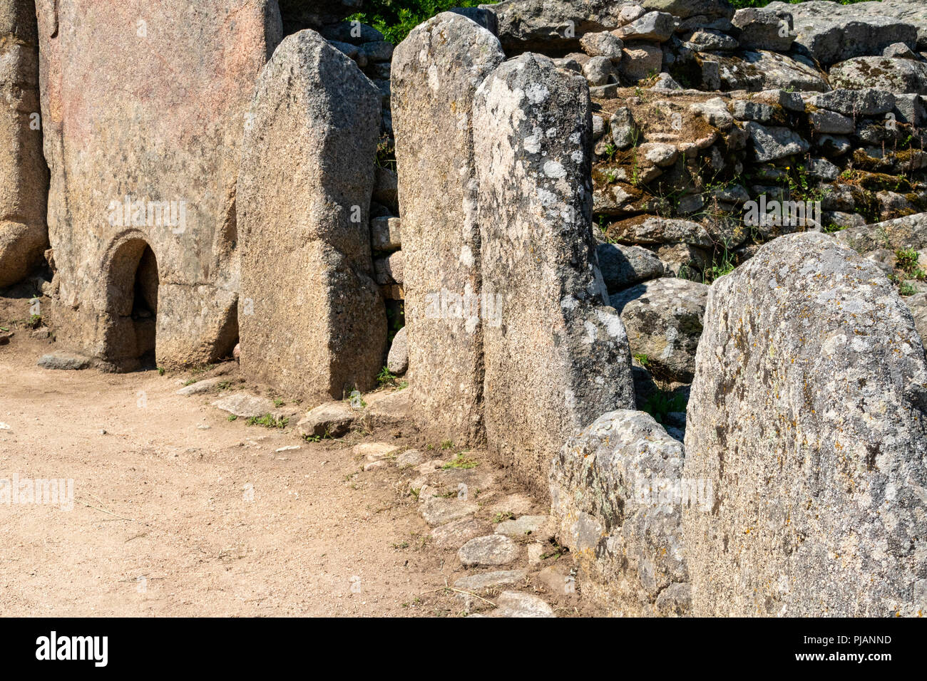 The Giants Tomb of Coddu Vecchiu – Semicircular View - (1600 – 1200 BC ...
