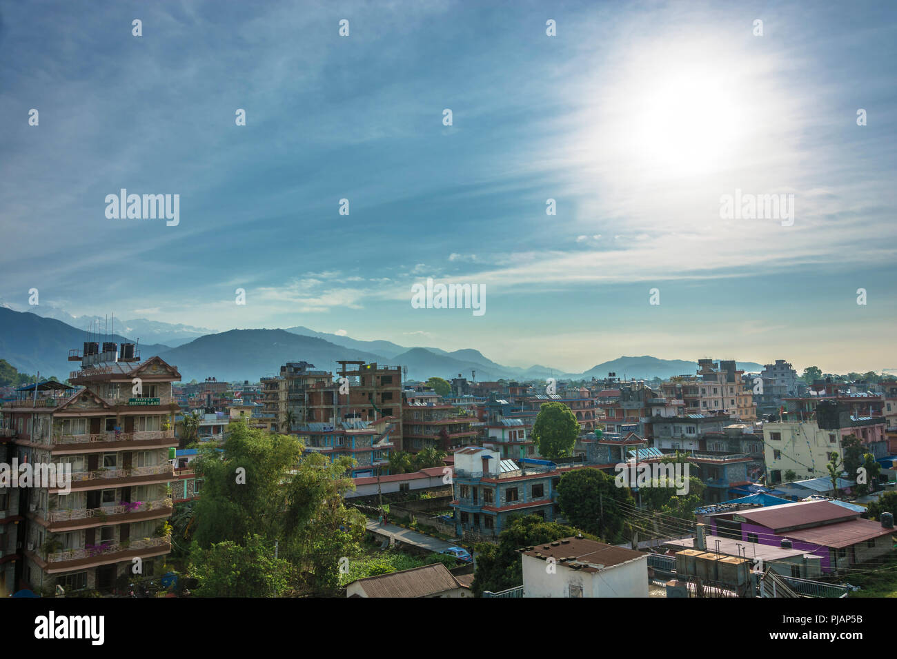 Pokhara city hi-res stock photography and images - Alamy