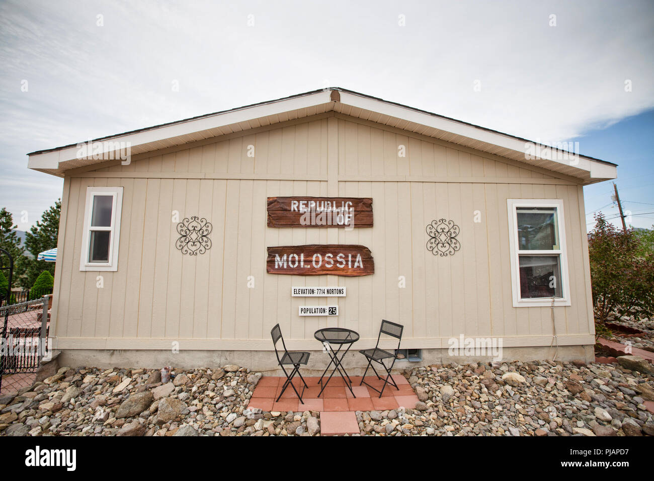 The Micro Nation of Molossia in Nevada, USA Stock Photo - Alamy