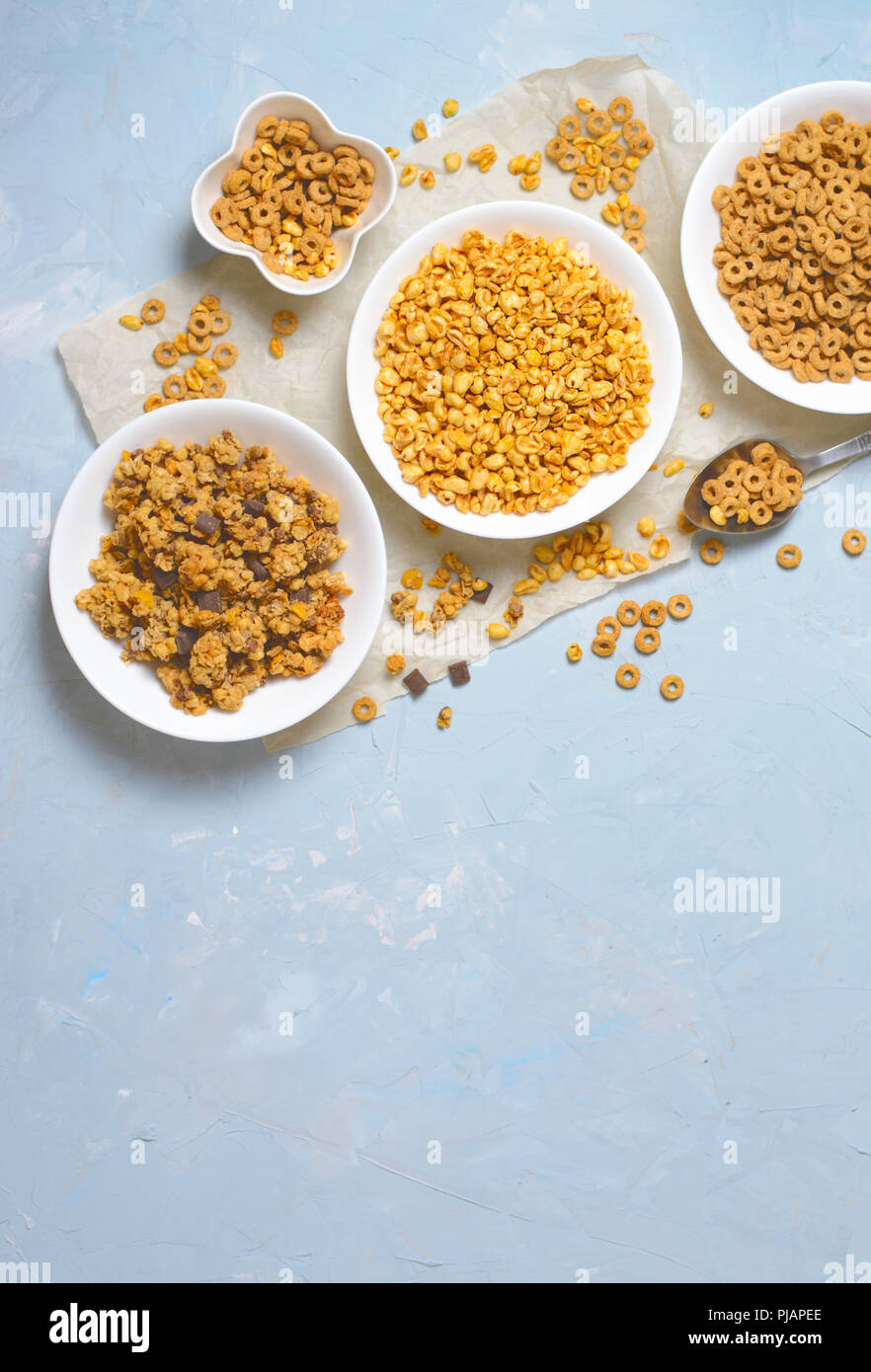 Different Kinds of Cereals, Quick Breakfast, Healthy Snacks, Puffed ...