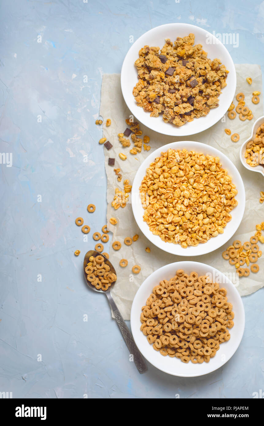 Different Kinds of Cereals, Quick Breakfast, Healthy Snacks, Puffed ...