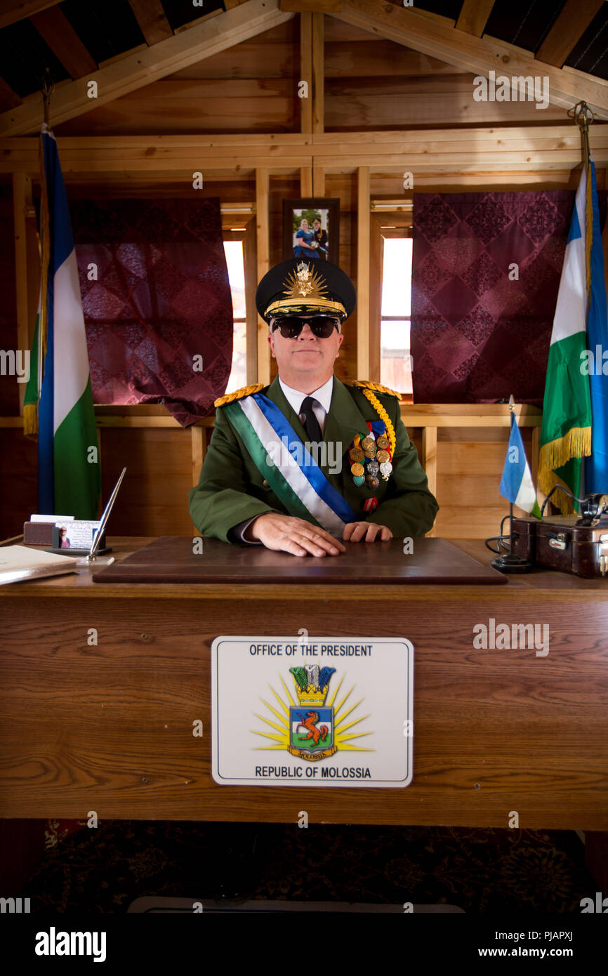 The Micro Nation of Molossia in Nevada, USA Stock Photo - Alamy