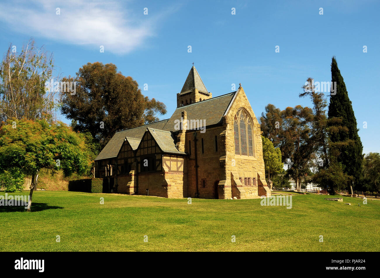 Beautiful All Saints church of Pasadena Stock Photo - Alamy