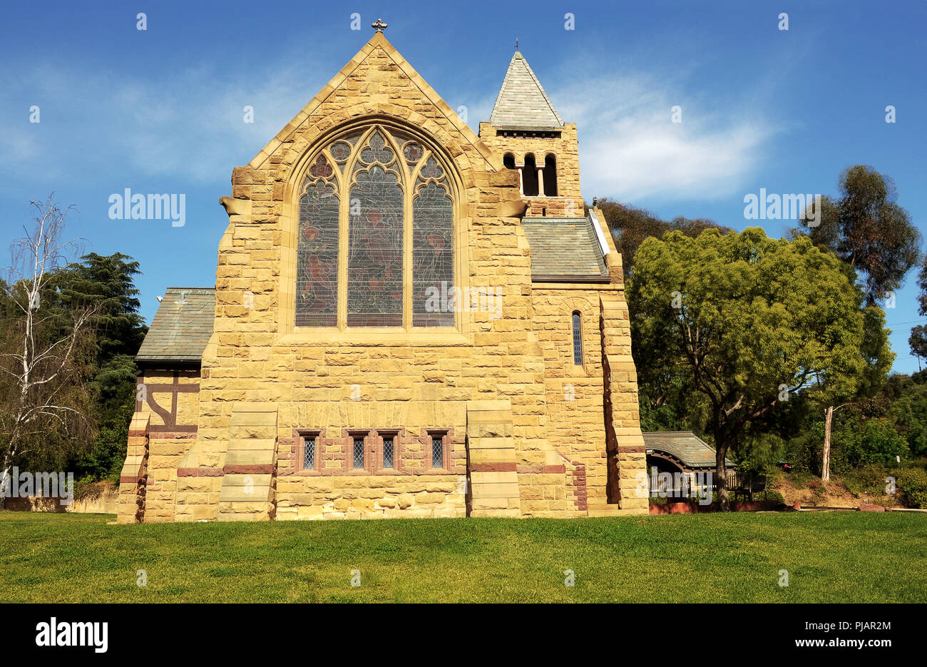 Beautiful All Saints church of Pasadena Stock Photo - Alamy
