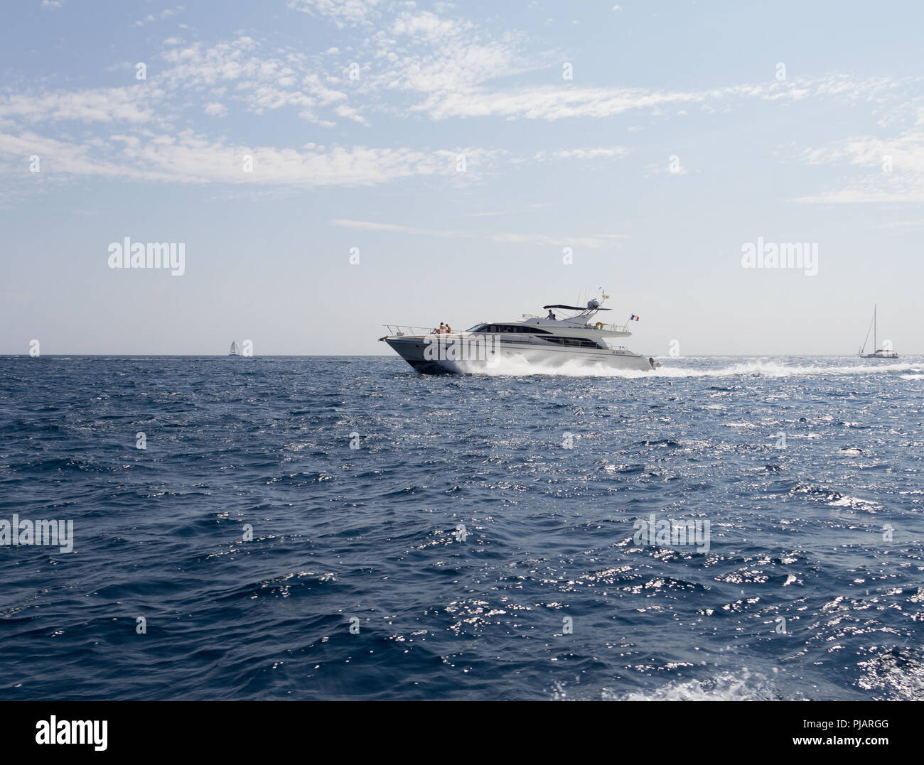 boats on sea Stock Photo - Alamy