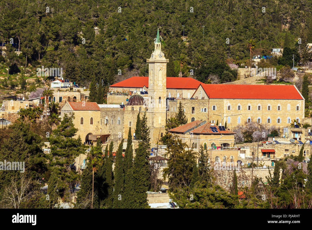 Catholic Сonvent, Ein Kerem, Jerusalem, Israel Stock Photo - Alamy