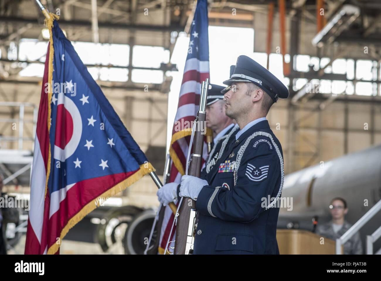 The 121st Air Refueling Wing, Ohio dedicates one of its KC-135 ...