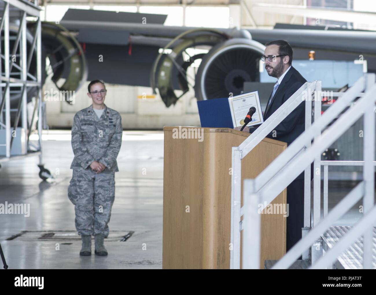 The 121st Air Refueling Wing, Ohio dedicates one of its KC-135 ...