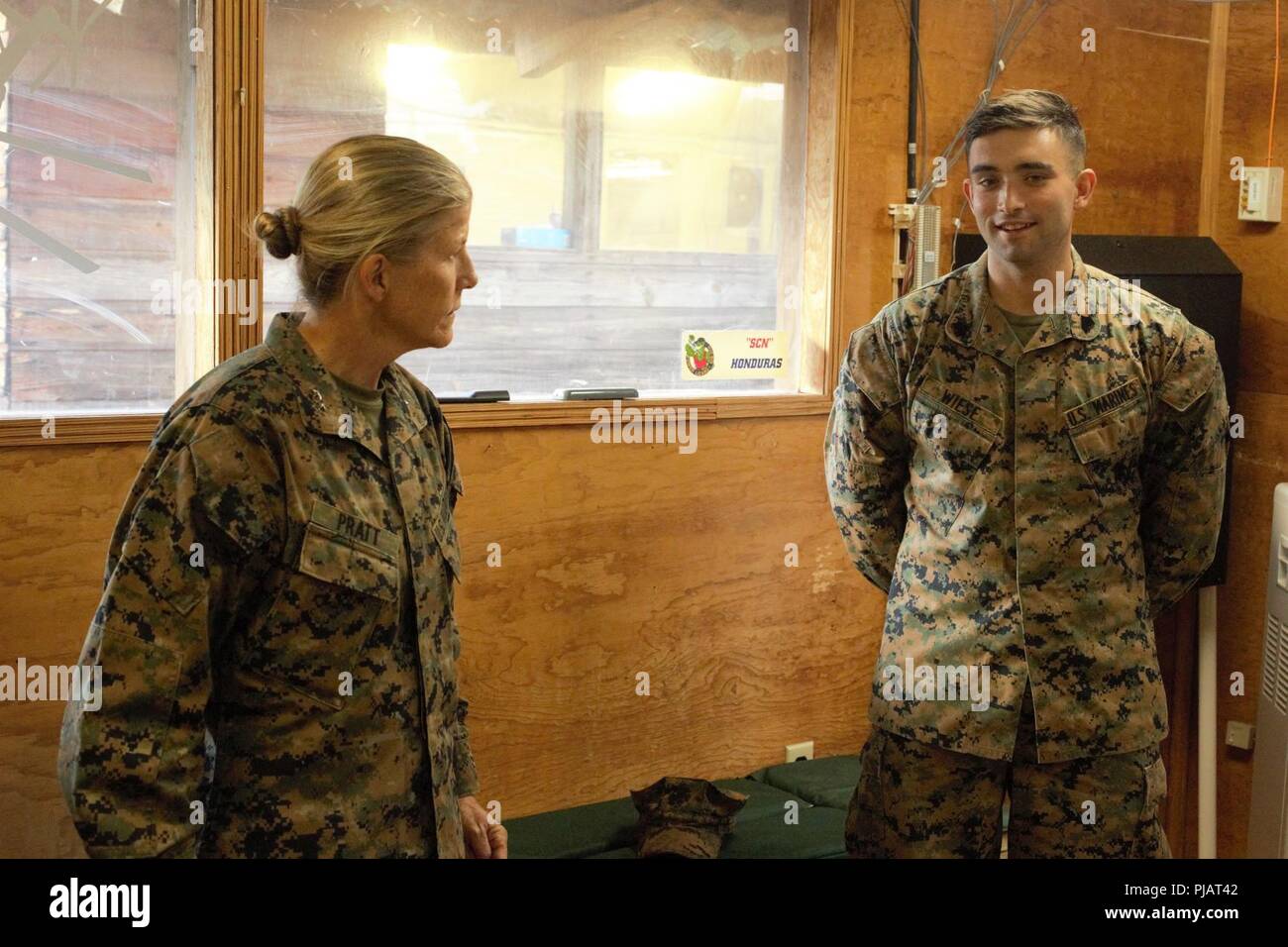 U.S. Marine Maj. Gen. Helen G. Pratt, 4th Marine Logistics Group ...