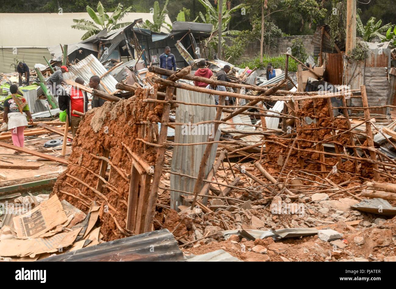 Kibera slums hi-res stock photography and images - Alamy