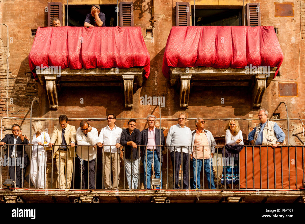 Group of balconies hi-res stock photography and images - Alamy
