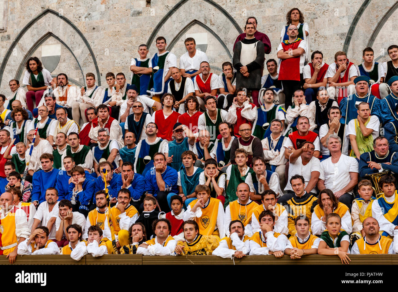 Members of contrade hi-res stock photography and images - Alamy