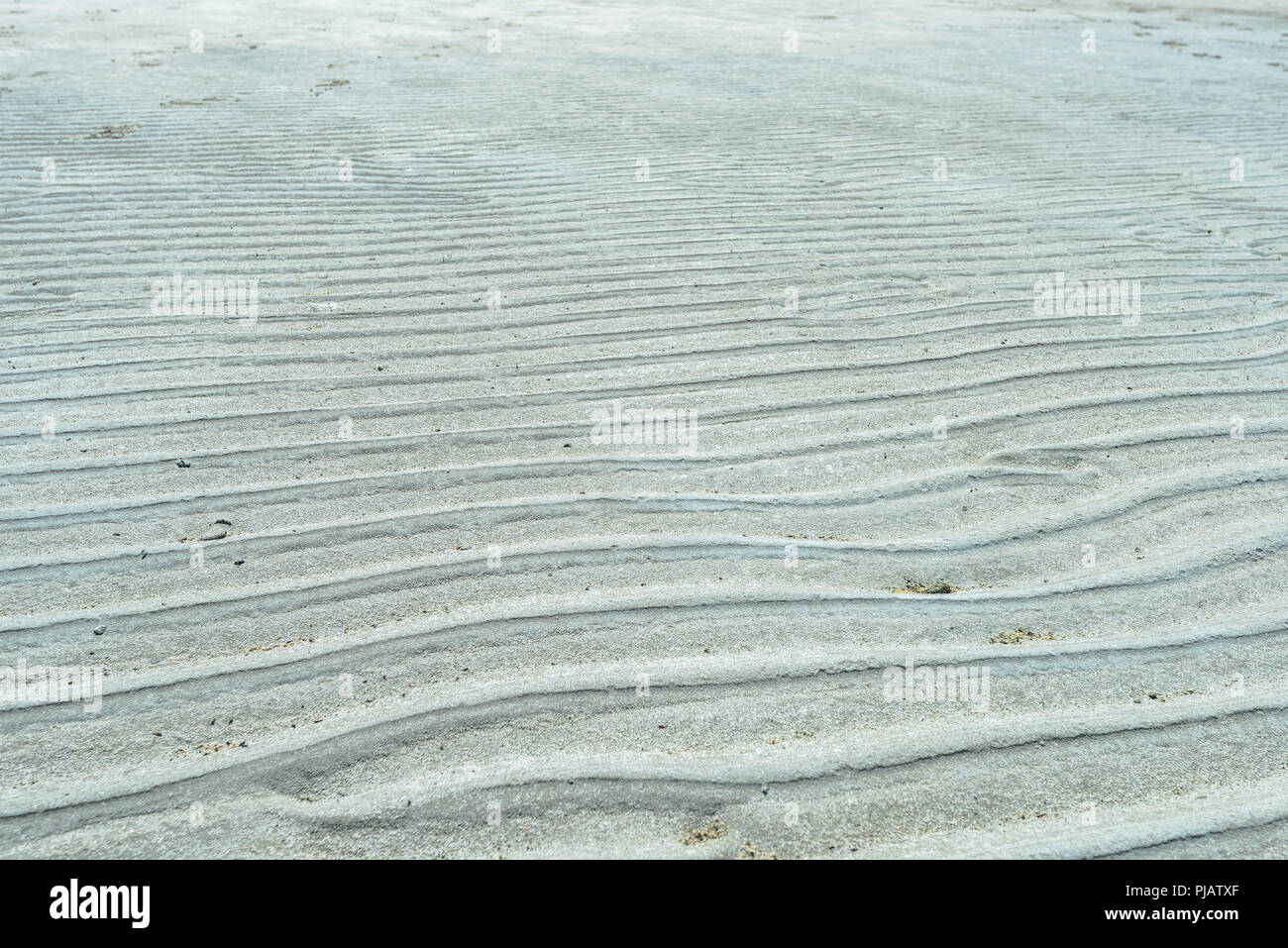 Ripples of Sand in the Great Salt Lake Stock Photo - Alamy