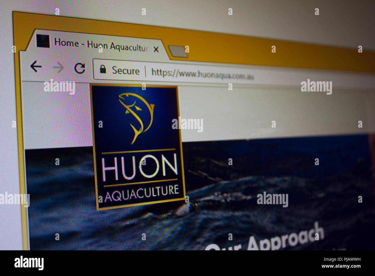 Huon aquaculture hi-res stock photography and images - Alamy