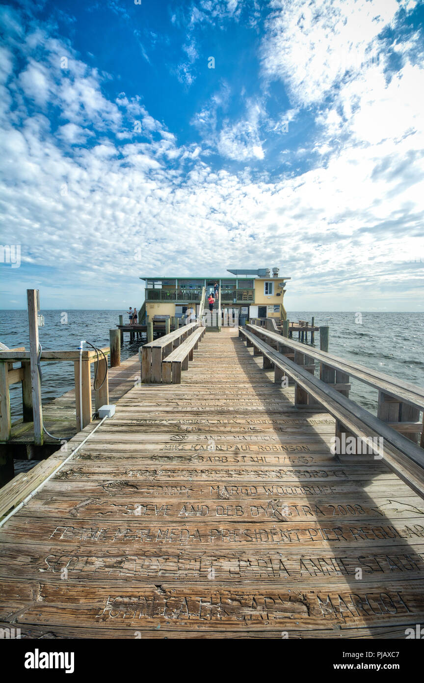 The Rod and Reel Pier is a popular tourist attraction in picturesque ...