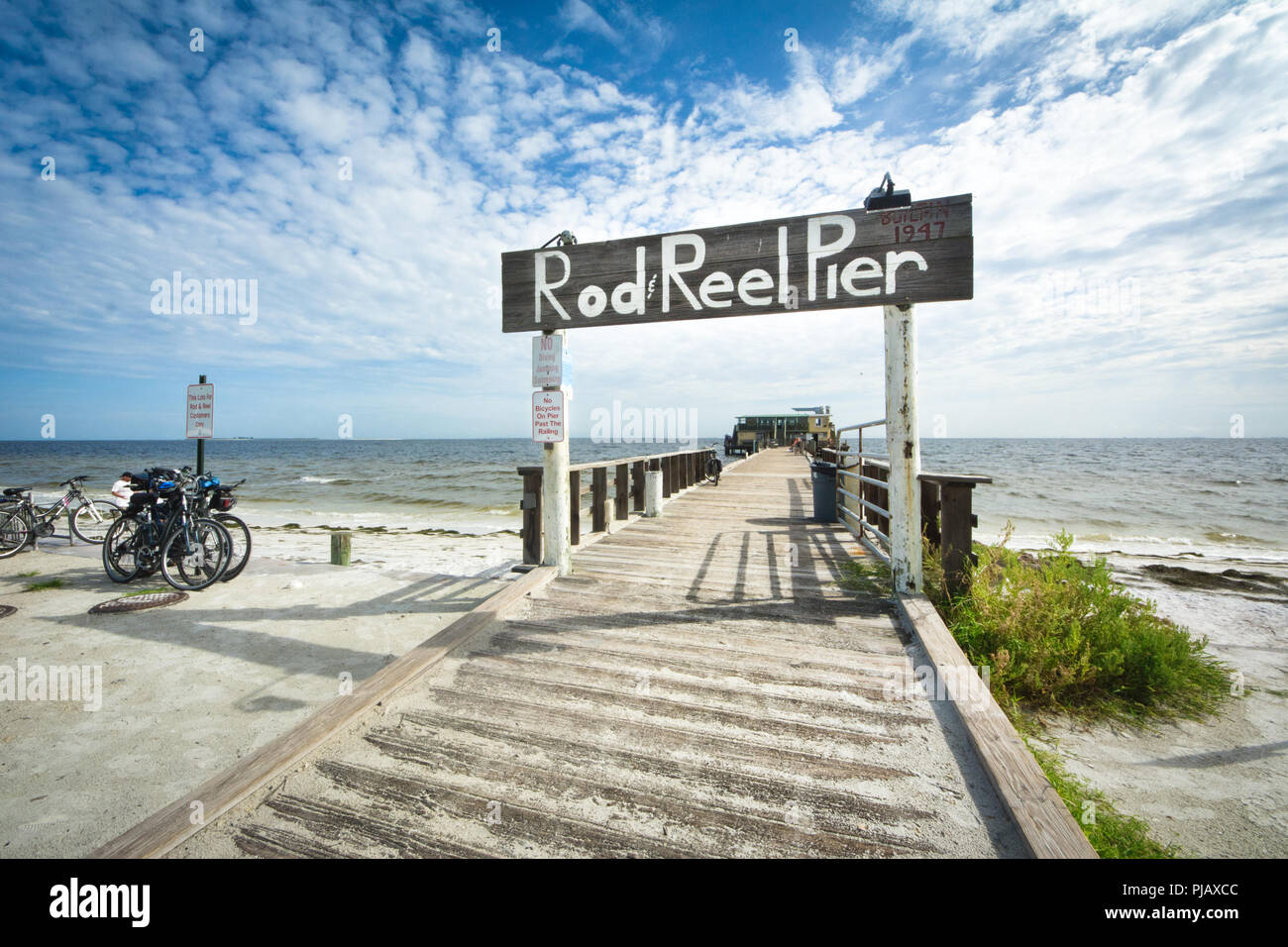 The Rod and Reel Pier is a popular tourist attraction in picturesque ...