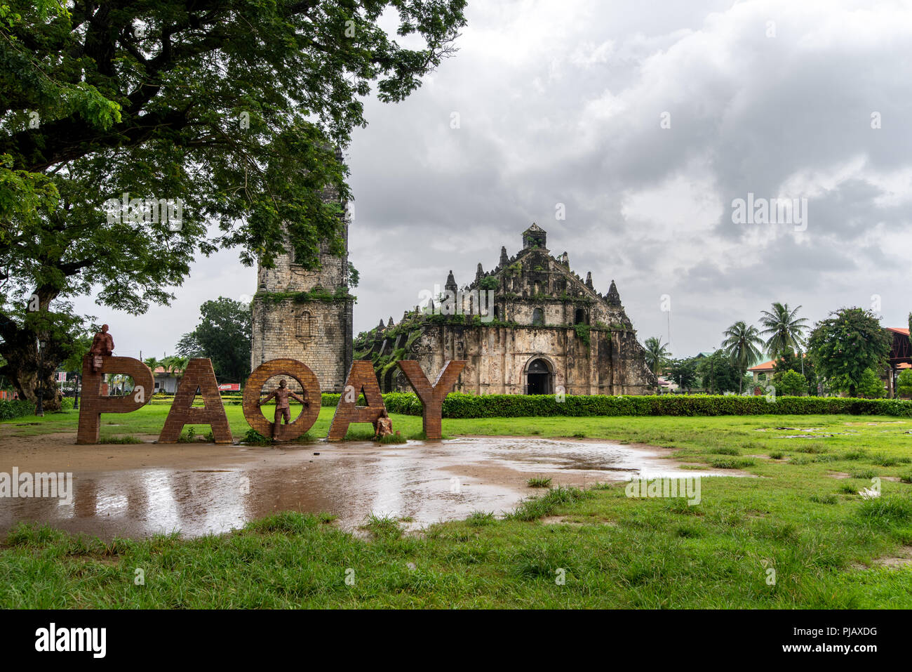 UNESCO World Heritage Site San Agustin Church of Paoay , Ilocos Norte ...