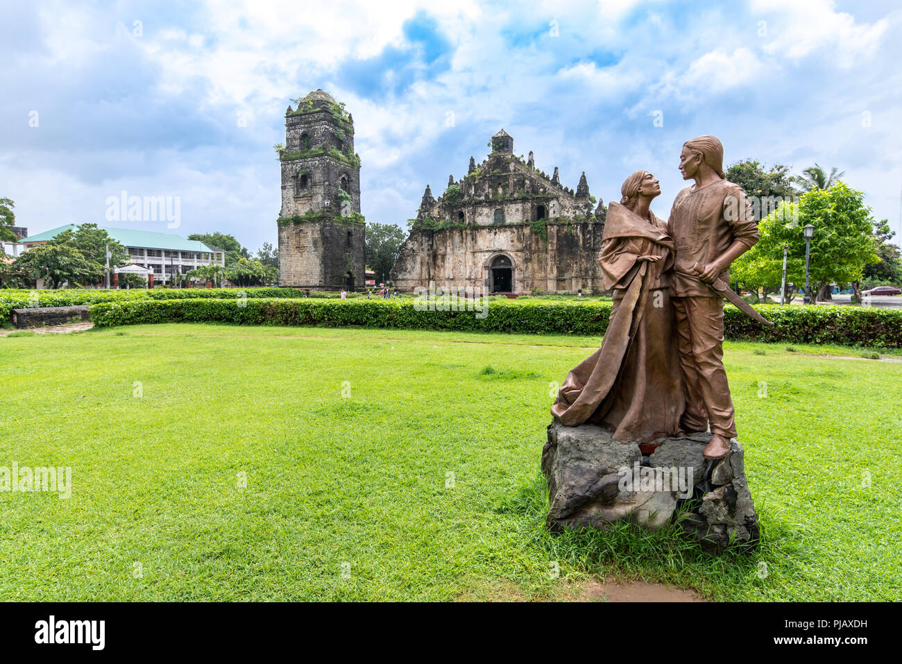 UNESCO World Heritage Site San Agustin Church of Paoay , Ilocos Norte ...