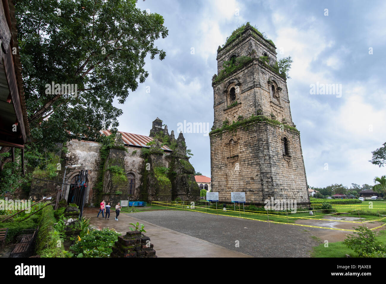 UNESCO World Heritage Site San Agustin Church of Paoay , Ilocos Norte, Philippines Stock Photo ...