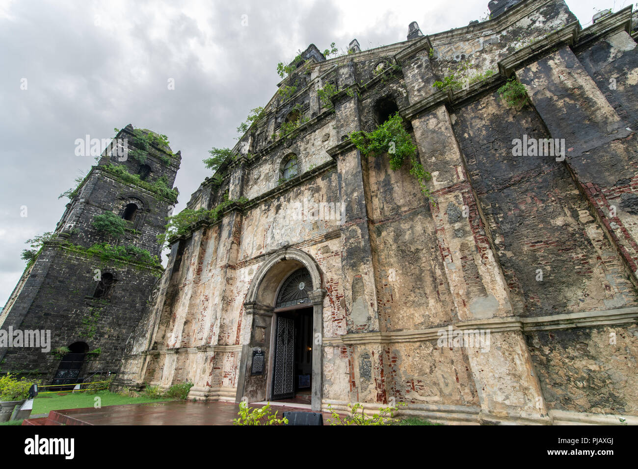 UNESCO World Heritage Site San Agustin Church of Paoay , Ilocos Norte, Philippines Stock Photo ...