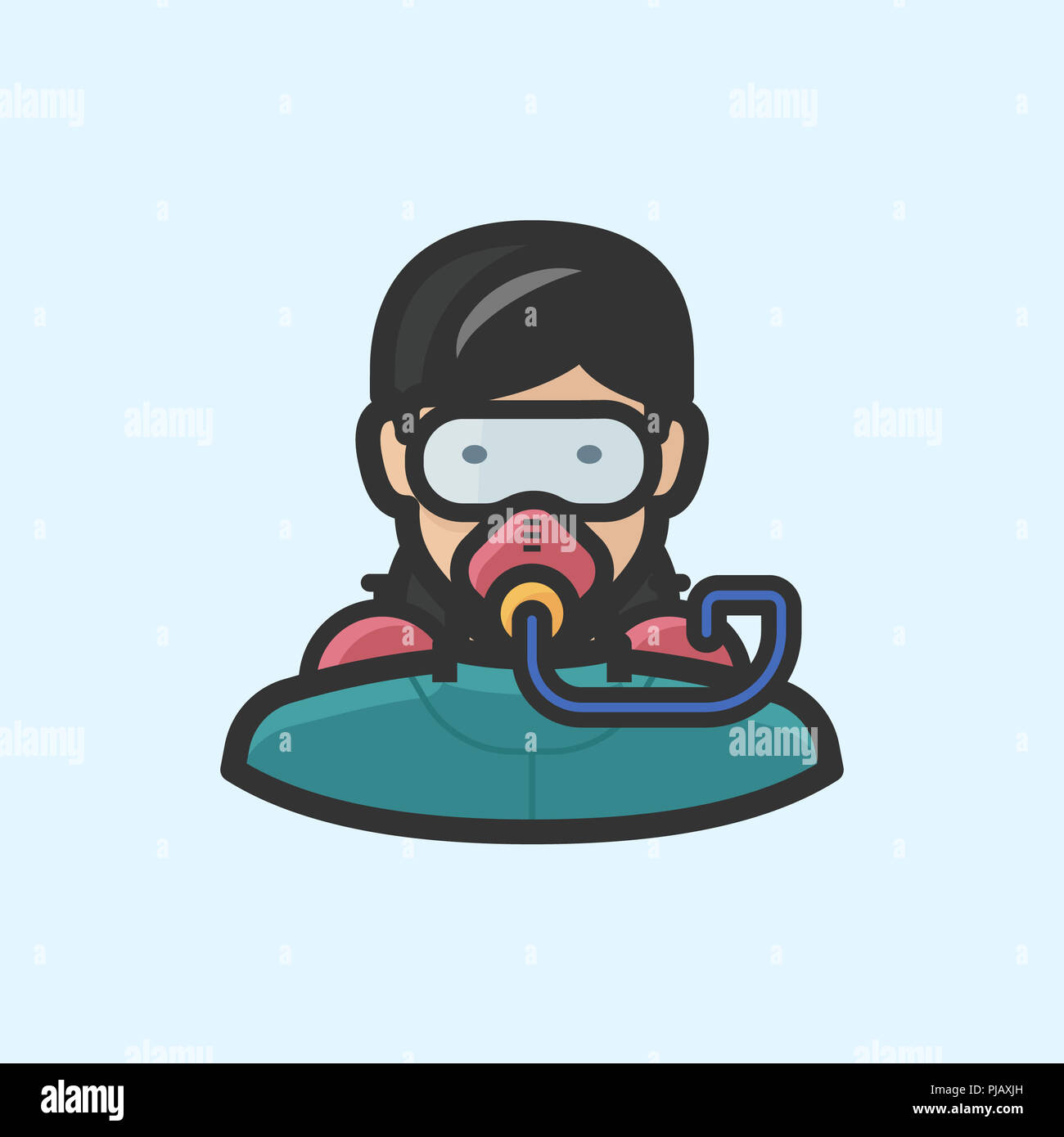 Woman scuba diver Stock Photo - Alamy