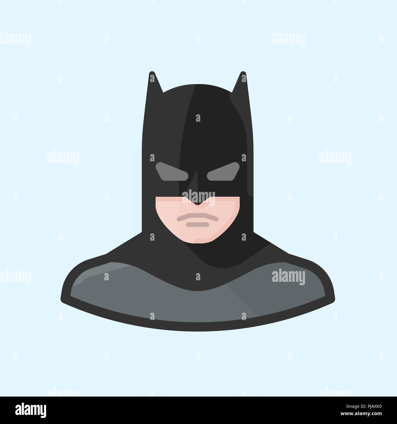 Batman Cartoon Funny Face