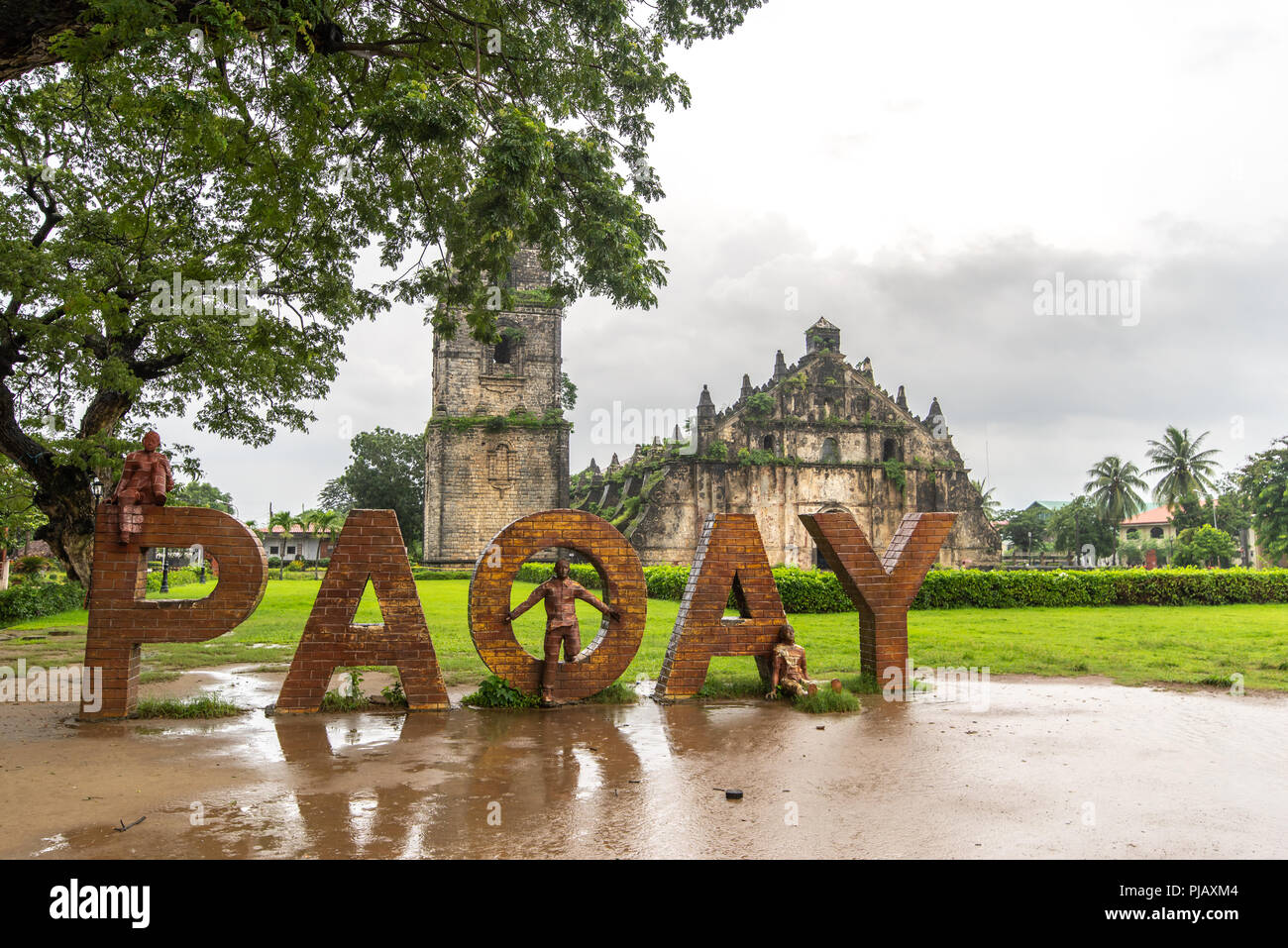 UNESCO World Heritage Site San Agustin Church of Paoay , Ilocos Norte ...