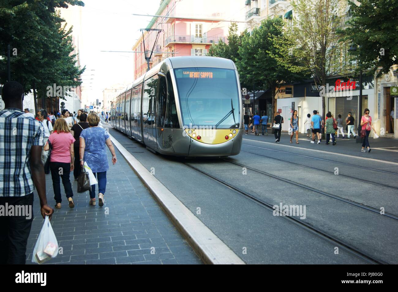 Tramway in nice hi-res stock photography and images - Alamy