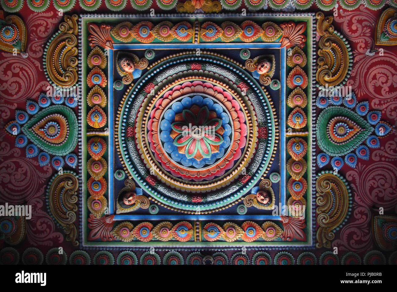 Colourful Hindu Patterns