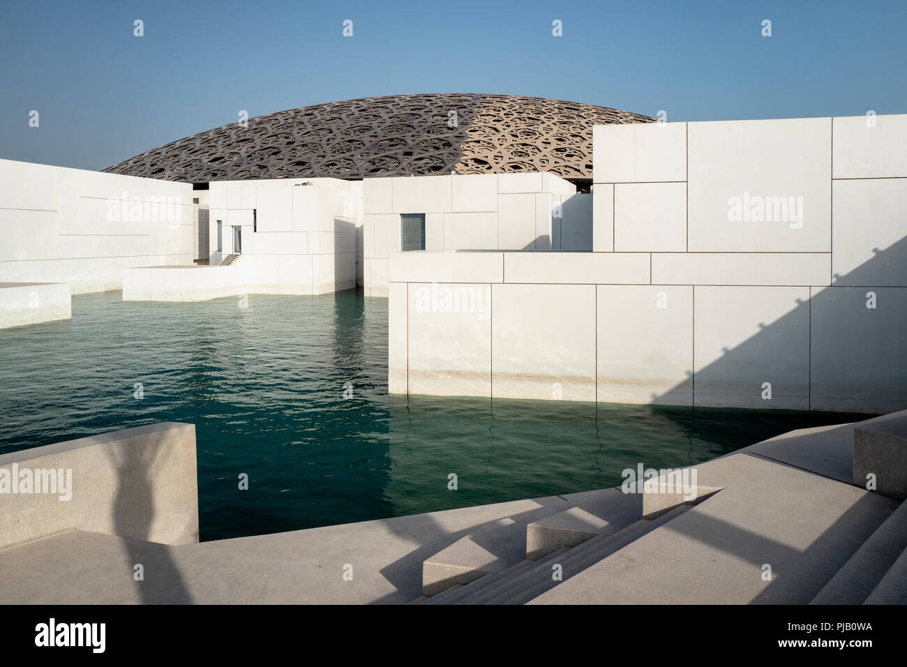 Abu Dhabi Louvre, United Arab Emirates Stock Photo - Alamy